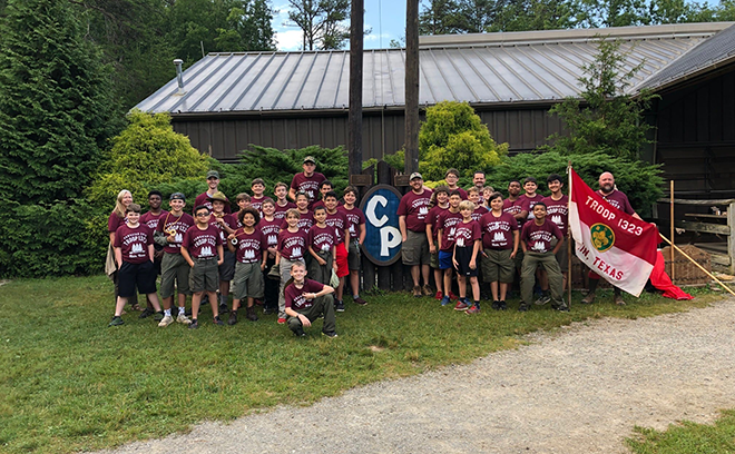 Troop 1323 - Spring, Tx | Chartered By: Plymouth United Church